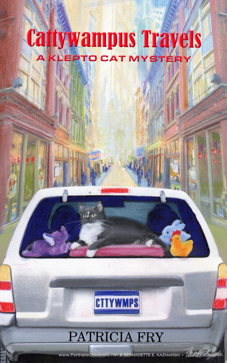 Featured Artwork: Klepto Cat Book Cover No. 24, "Cats in the Belfry ...